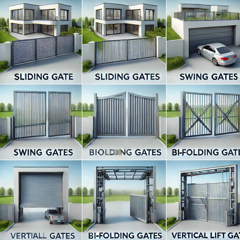 Types of Automatic Gates (See the Latest 2024 Models)