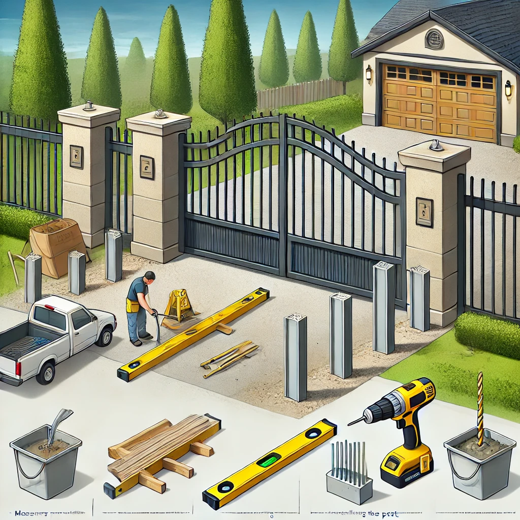 How to Build a Driveway Gate (Step-by-Step 2024 Guide)