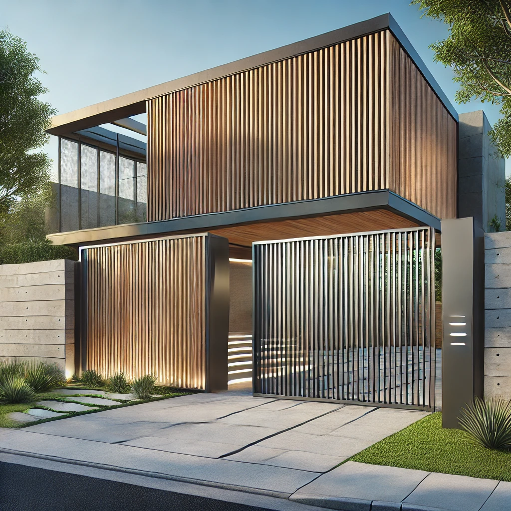 Modern Driveway Gate Ideas (Stylish Choices for 2024 Homes)