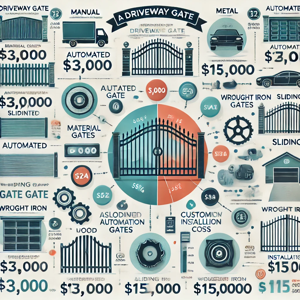 How Much Does a Driveway Gate Cost: Find 2024 Rates Today